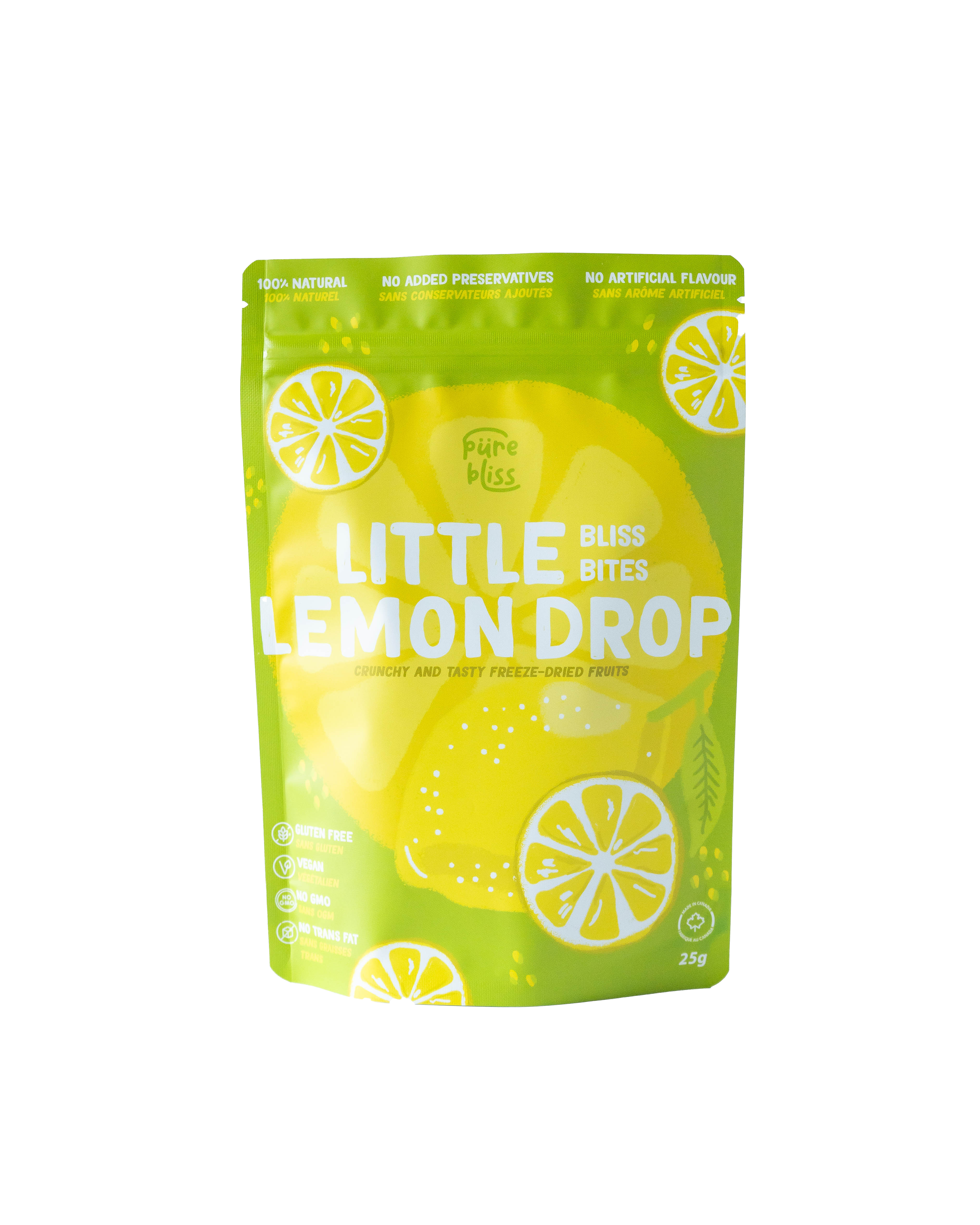 Freeze Dried Little Lemon Drop - Pure, Vegan and Gluten-Free – PUREBLISS